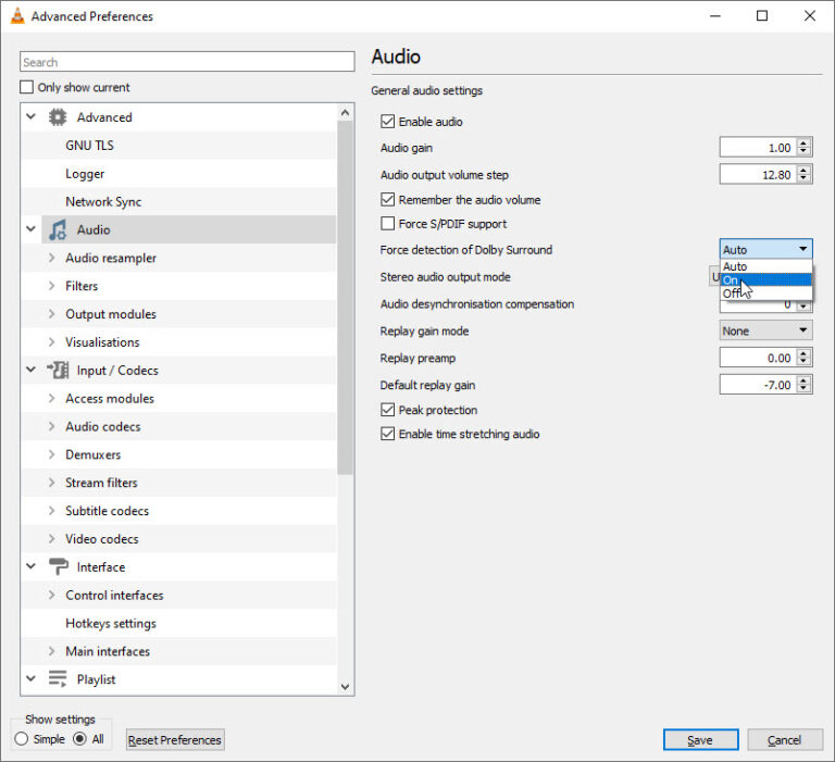 VLC Dolby Vision Settings (Atmos & Plex Support Checked) – Technology ...